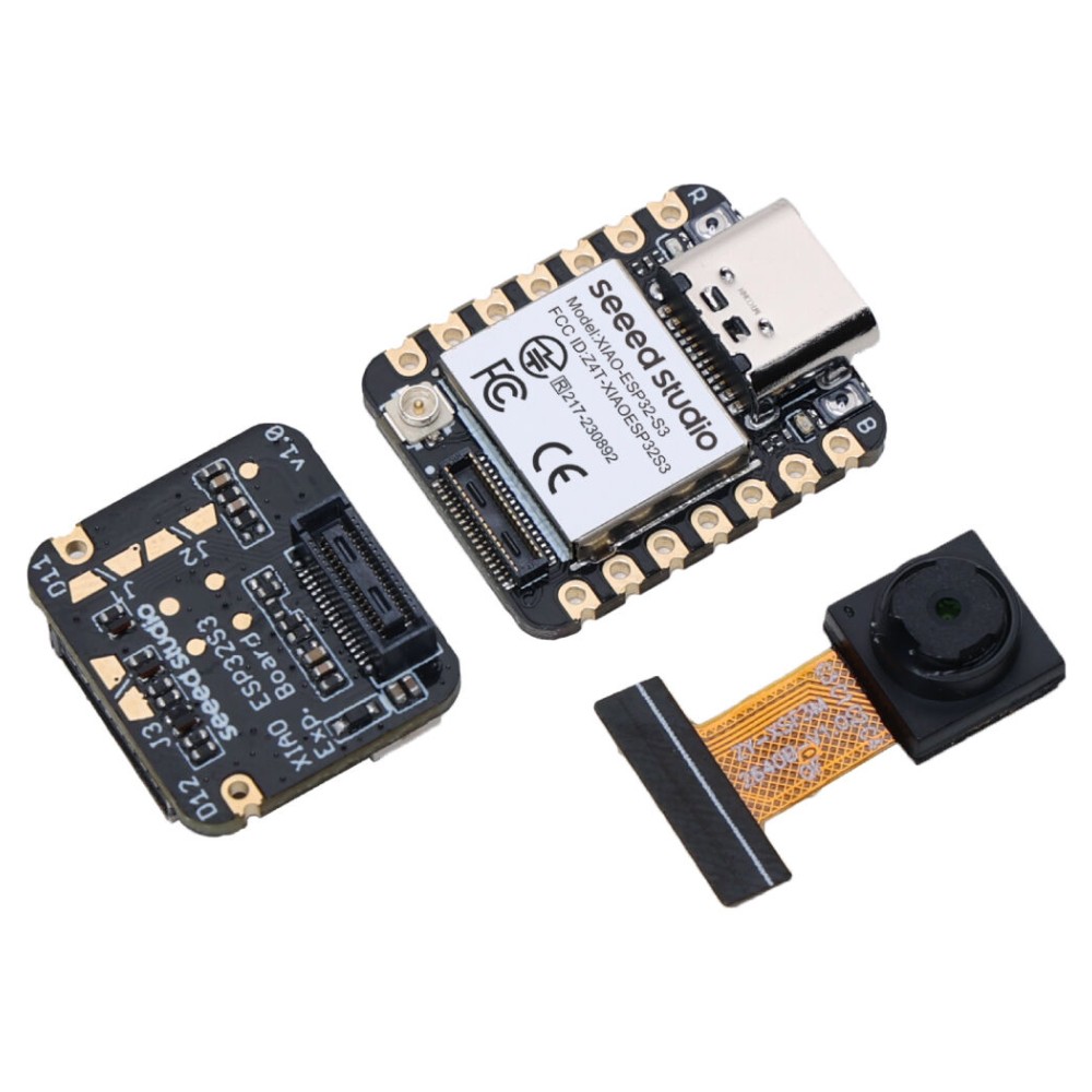 Seeed Studio XIAO ESP32S3 Sense - 2.4GHz Wi-Fi, BLE 5.0, OV2640