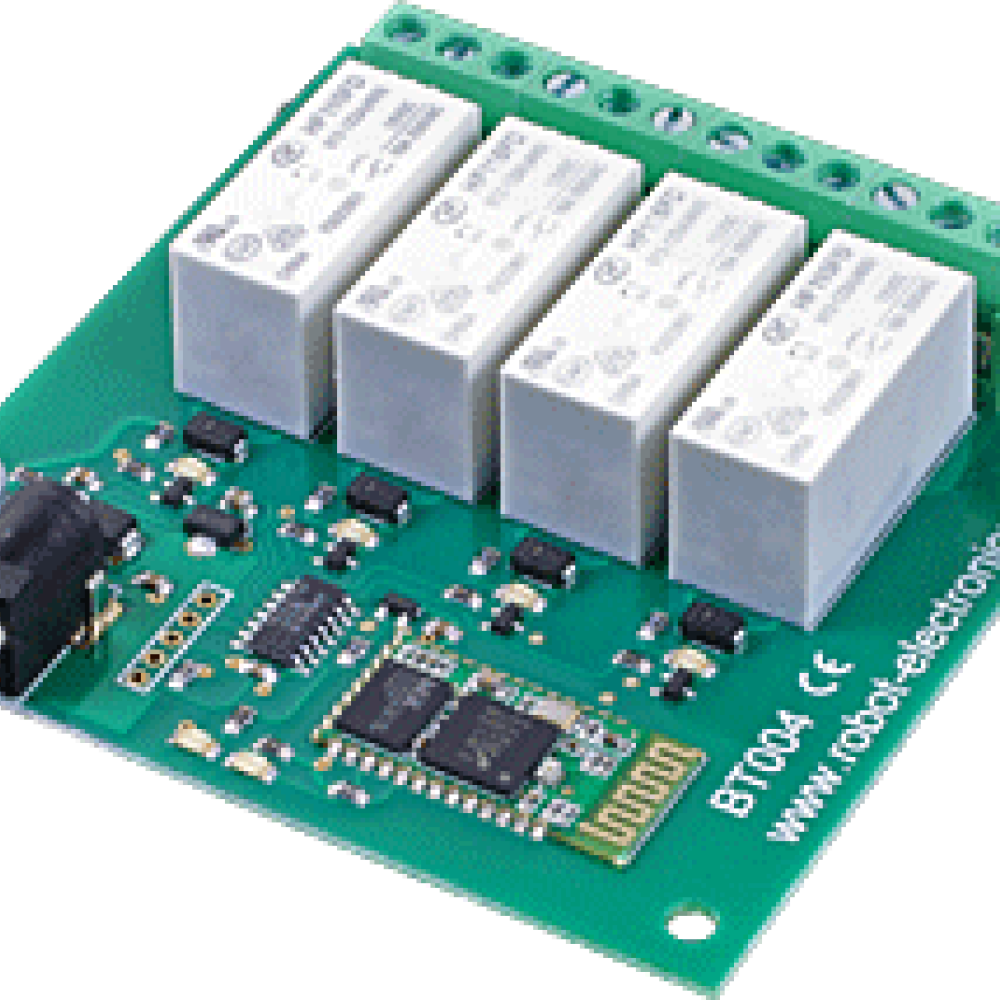BT004 - 16Amp, 4 Channel Relay Module